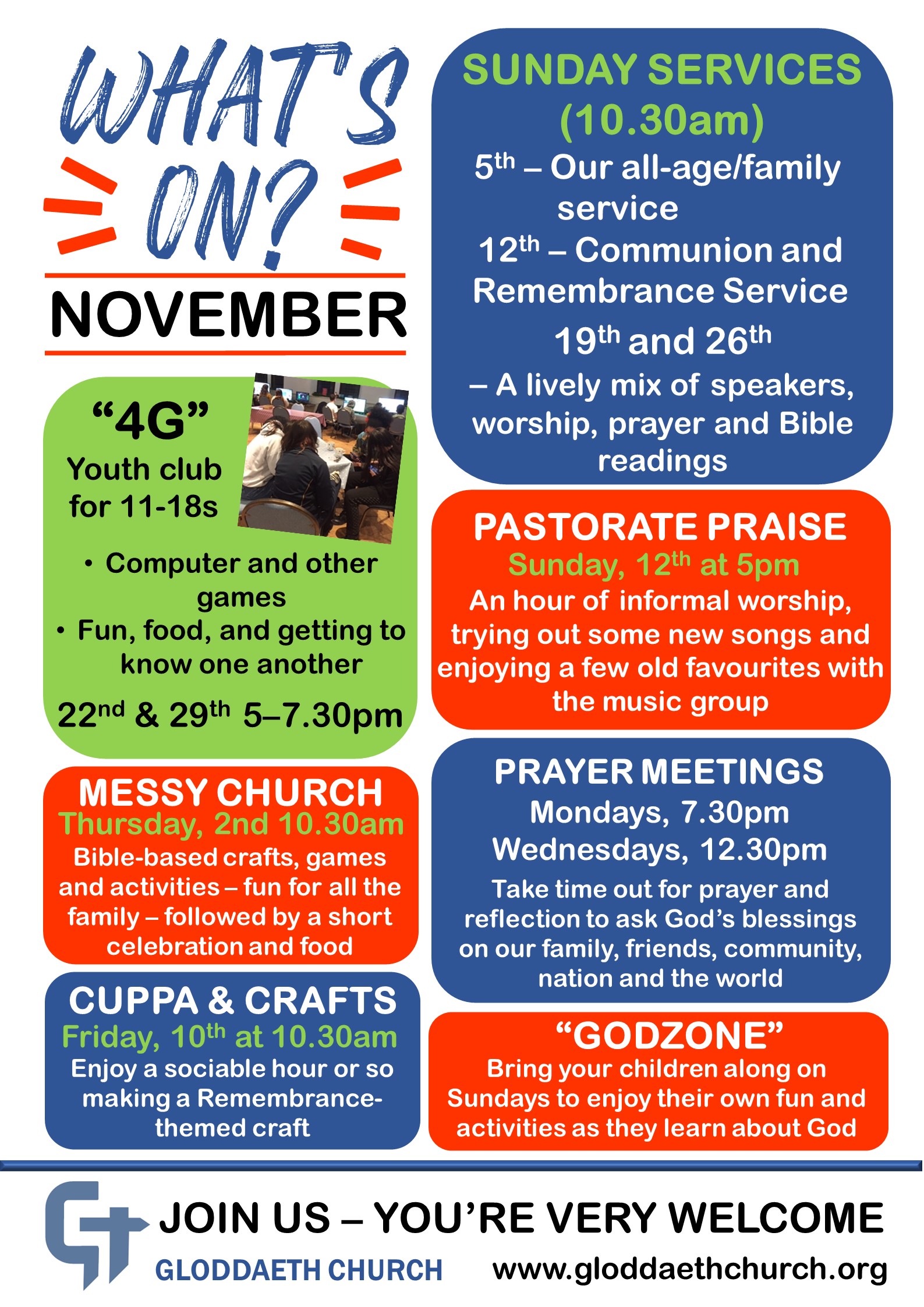 Coming Soon | gloddaeth church